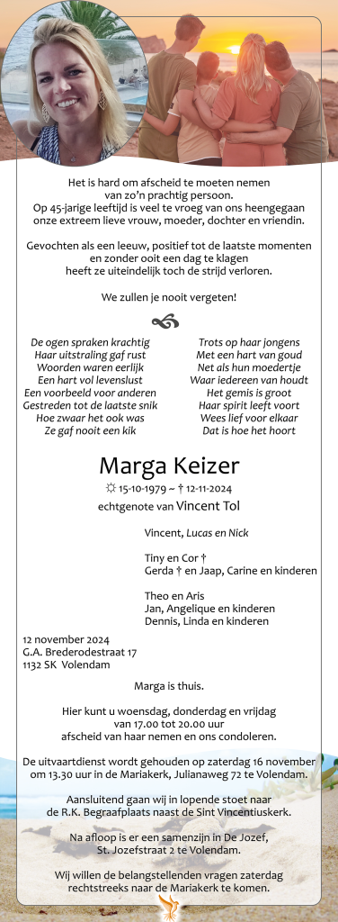 Mevr. M. Keizer - Nieuw-Volendam