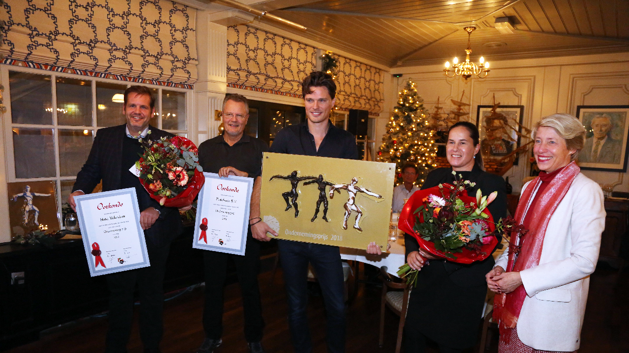 Podobrace winnaar van de IBEV-Ondernemingsprijs 2018 - Nieuw-Volendam