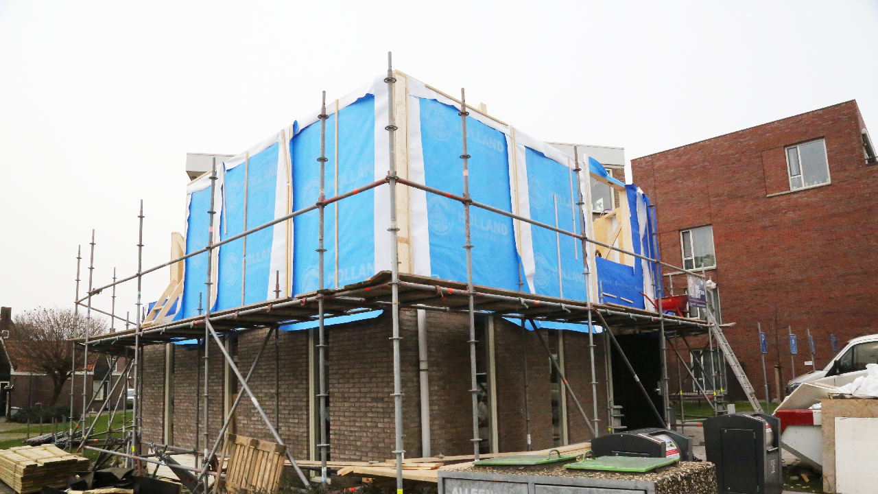 Activiteitenruimte aan appartementen in de Gerardusstraat - Nieuw-Volendam