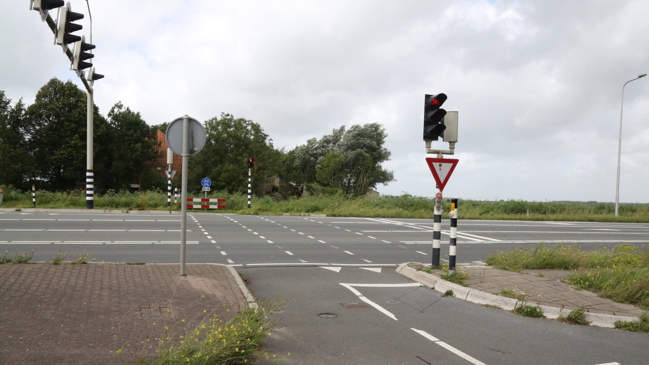 Nieuw fietspad langs de N247 in Katwoude - Nieuw-Volendam