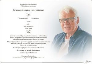 Dhr. J. Veerman - Nieuw-Volendam