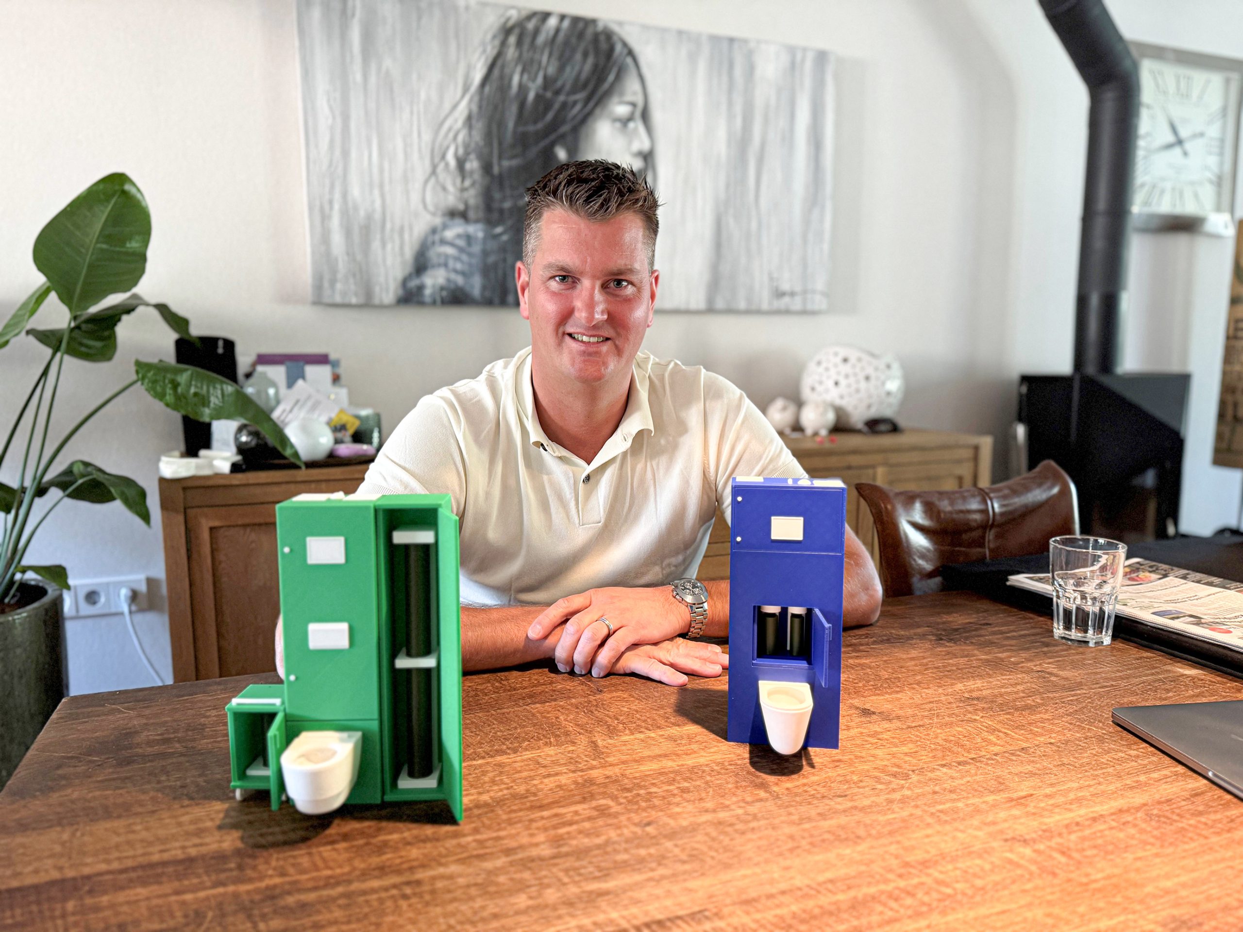 Bart Boots pioniert met toiletfilter dat wereldwijd ziekenhuizen ...